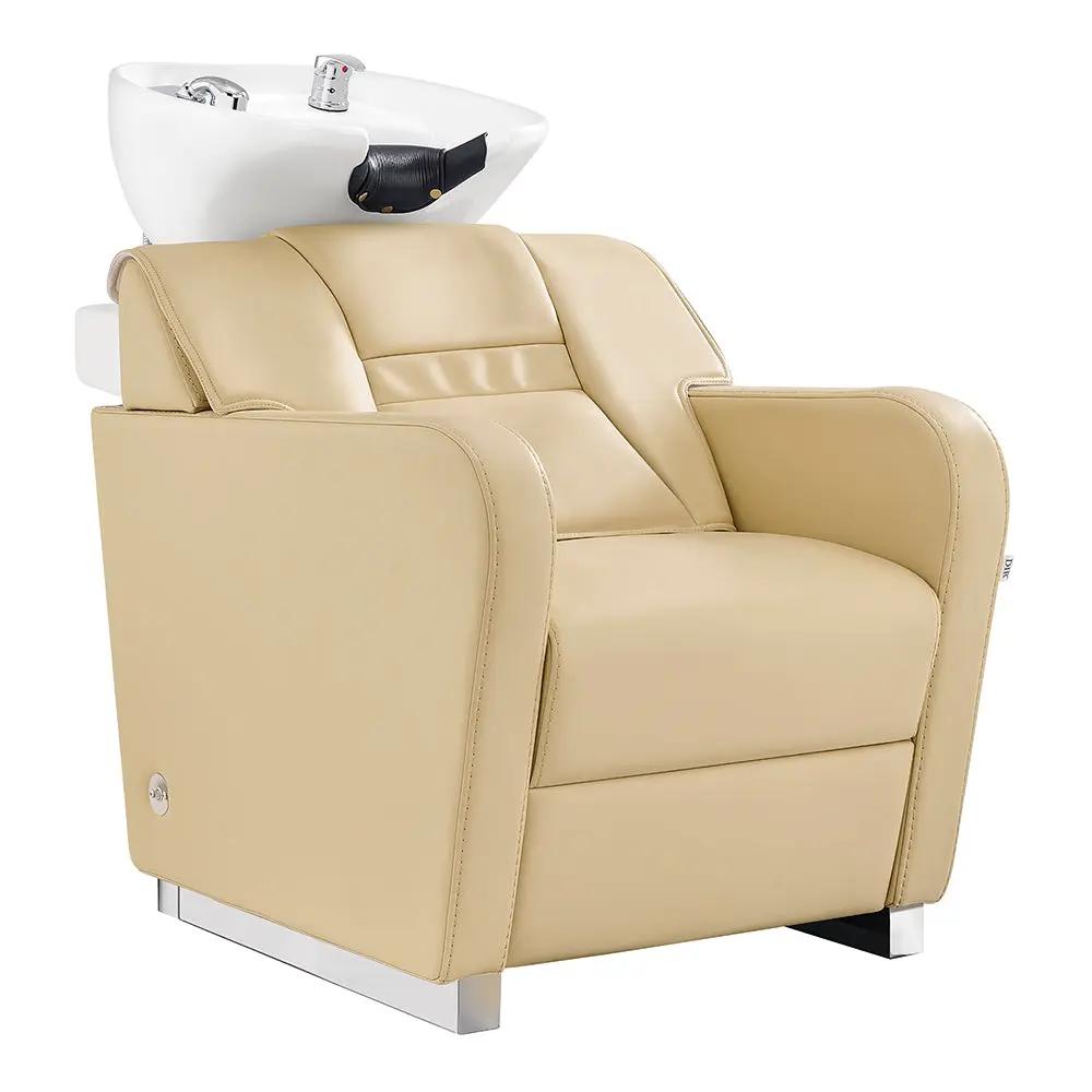Electric Backwash Unit with Adjustable Basin for Salons