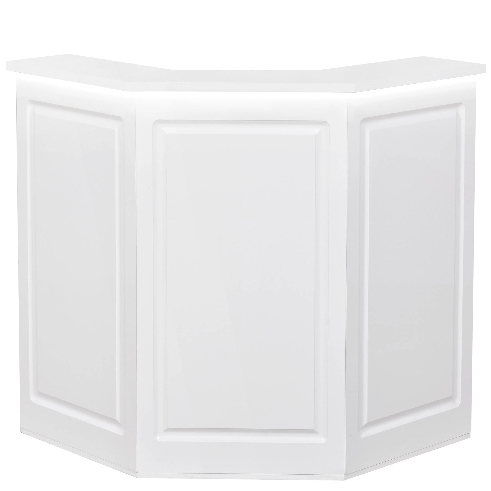 L Shape Curved Reception Area Desk | DIR Salon Furniture