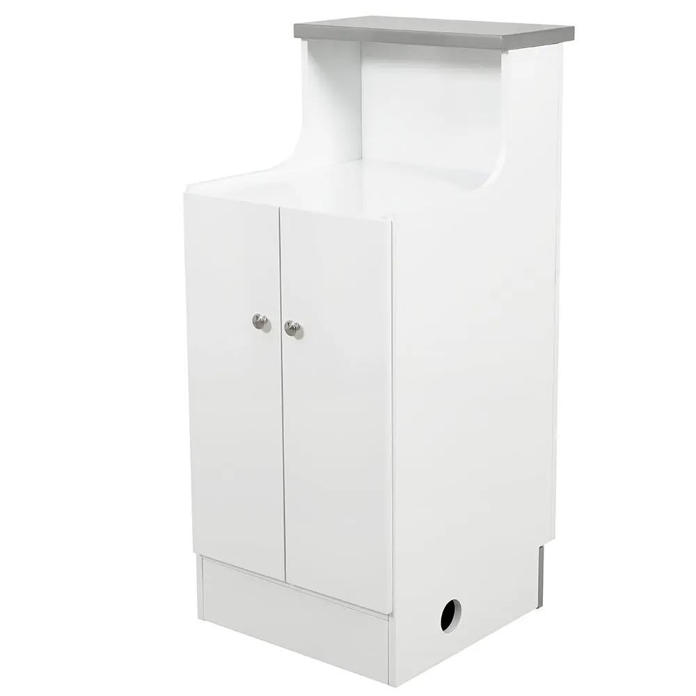 LED Lighted Storage Reception Desk, Small Reception Desk